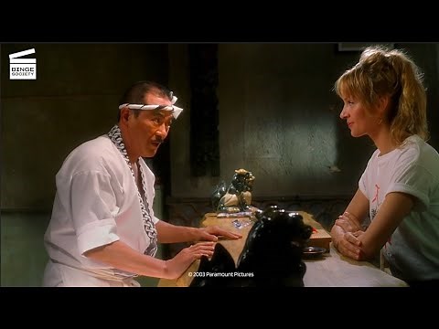 Kill Bill: Volume 1: Hattori Hanzo meets The Bride (HD CLIP)