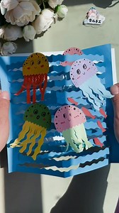 825K views · 2.6K reactions | Underwater World Crafts You can use cardboard to make three-dimensional moving jellyfish  | Art, Crafts and Journals | Facebook
