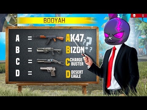 A থেকে Z গানের CHALLENGE IN GARENA FREE FIRE 🤯