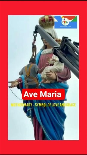Mother Mary Symbol of Love and Grace #youtubeshorts #explorepope #trending