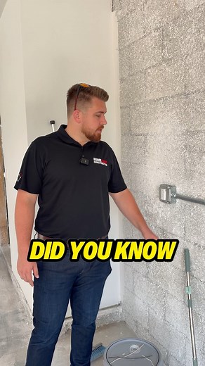 DID YOU KNOW? This is medal conduit. It allows us to run electrical over block wall! | Home Love Construction