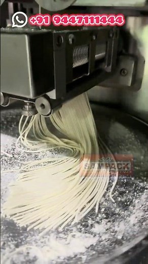 Automatic Noodles Making Machine | High-Speed Noodle Production | Latest Food Processing Tech