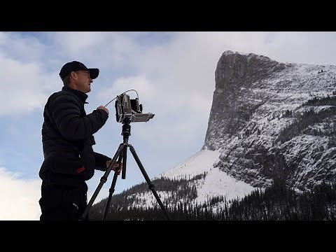 How I set up and take a large format photo.