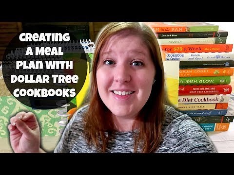 My Cookbook Collection & Weekly Meal Plan