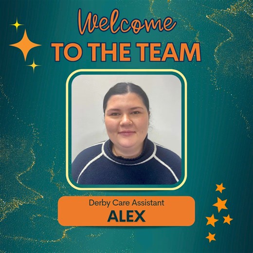 We’re delighted to welcome Alex, our newest Care Assistant in Derby, to the Right at Home family 🧡 Alex joins us with previous experience working within the NHS, bringing valuable knowledge, compassion and professionalism to her role. Alongside this, she is also a qualified hairdresser, adding an extra personal touch to the care and confidence she brings to our clients. It’s wonderful to have someone with such a diverse skill set and genuine passion for supporting others – we know Alex is alrea