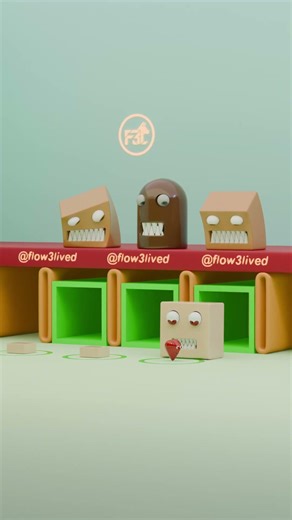 𝗖𝘂𝘁𝗲 𝗠𝗼𝗻𝘀𝘁𝗲𝗿𝘀 🟧 𝘃𝘀 💊 (Wait for the Glitch!)