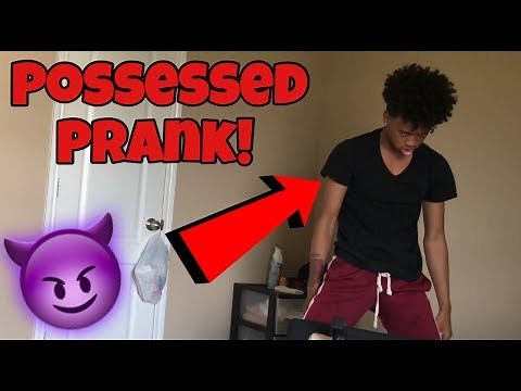 POSSESSED PRANK ON TRAY!!!
