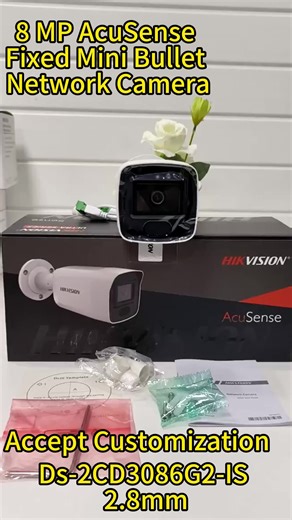 Original Hik Vision 8mp 4k ColorVu Motion Detection Face Capture IP CCTV DS-2CD3047G2-LU DS-2CD3087G2-LSU