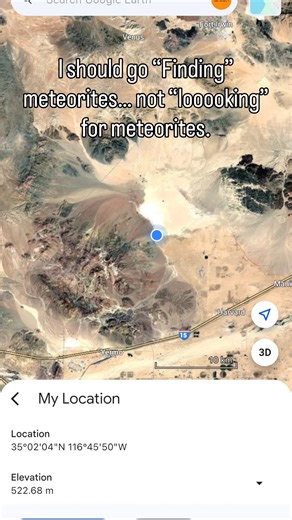 I need to start “Finding” and not “Looking” for meteorites. Coyote Dry Lake, CA is worth the drive for scenery, if nothing else. #DryLakeBed #jeepwrangler | Garret Baquet