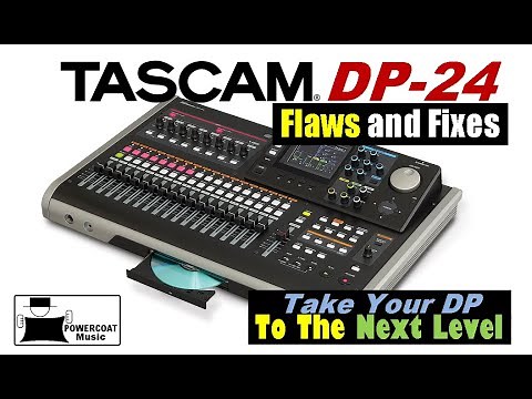 Tascam DP24/DP32 Digital Portastudio: Flaws and Fixes