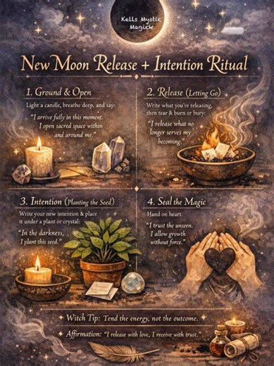 Harnessing New Moon Energy for Spiritual Growth