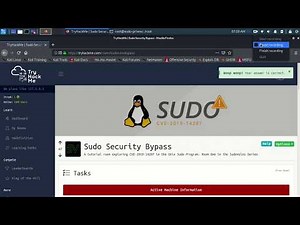 sudo security bypass tryhackme