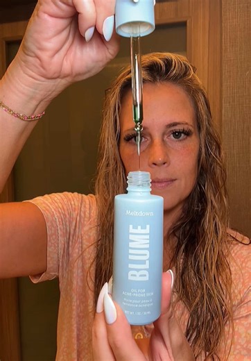 Blume Meltdown Oil for Fast Acne Relief and Calm Skin