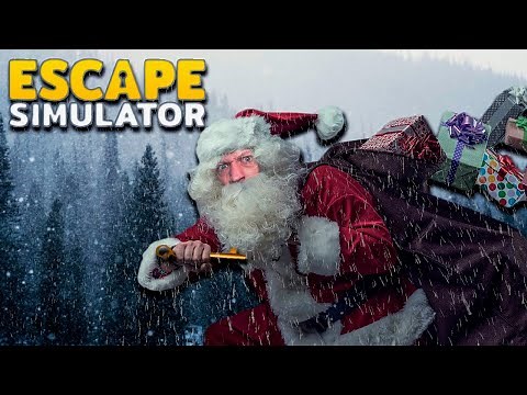 ESCAPE From Santa's Workshop!! (Escape Simulator)