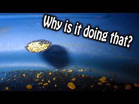 Floating gold phenomenon
