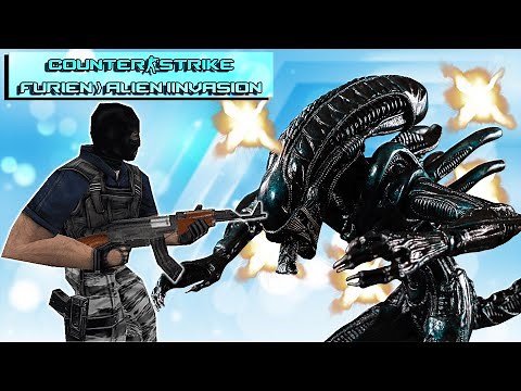 Counter-Strike 1.6 Furien [Alien Invasion] Mod Gameplay [IP: furien.iplay.bg:27016]