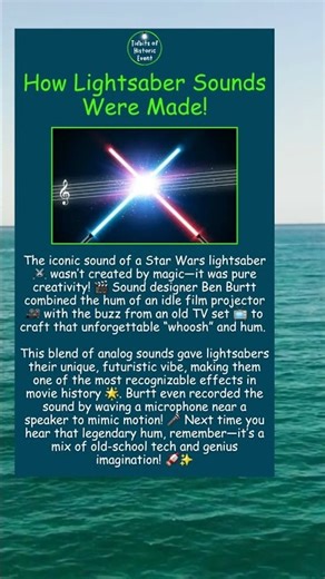 How Lightsaber Sounds Were Made!