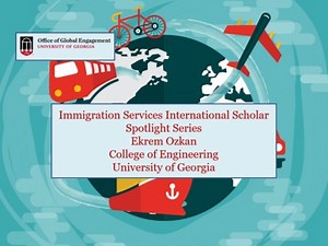 International Scholar Spotlight Series - Ekrem Ozkan