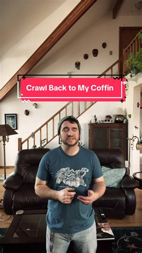 Had to drop the key on this because Rory Rodriguez’s glorious goddamn vocals push the top of my vocal range without hitting falsetto. Baritone problems. 🤷 #dayseeker #crawlbacktomycoffin #vocalist #sleeptoken #roryrodriguez