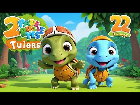 Slow Turtle Wins the Race 🏁🐢 | 3D Animated Nursery Rhyme for Kids | Fun Learning Song 2025