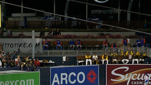 Luke Voit homers after review