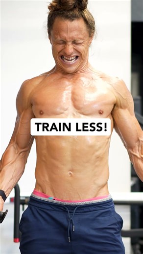 Struggling to stay consistent in the gym? Train less!