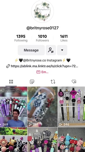 Thank you to anyone that took a peak at the amazing pens from @Heather! during the live. Please support her small buisness🌸 #CapCut #foryou #momsoftiktok #foryourpage #trending #FYP #pens #focalbeadsforpen #backtoschool #Tiktok #shopsmall #smallbusiness #supportsmallbusiness #country #characters #beads