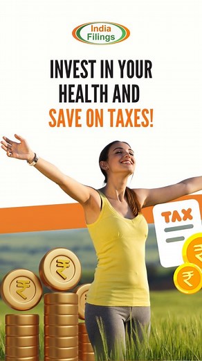 Save on taxes while securing your health! 🚑💼 Section 80D of the Income Tax Act is your ticket to financial wellness. Explore the benefits now! For additional information, reach out to us at sales@indiafilings.com or visit indiafilings.com #TaxBreaks #HealthAndWealth #SmartInvestment #Section80D #FinancialFreedom #DigitalPayments | IndiaFilings.com