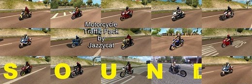 Real Ai Motorcycles Sounds (addon to Motorcycles traffic pack by Jazzycat) v6.5.13 1.57x - Allmods.net