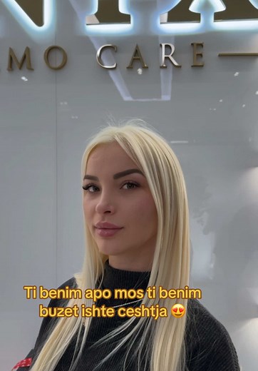 Si mendoni ju? #lipfiller #beauty #fyp #filler