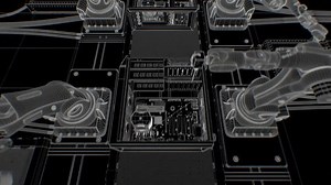 Robotic Arms Computers Production On Conveyor Stock Footage Video (100% Royalty-free) 3812884453 | Shutterstock