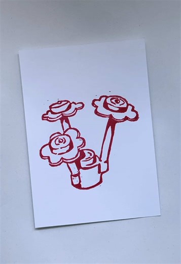 Exploring My First Colored Linocut Print