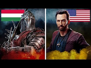 Dead by Daylight - All Killers & Survivors Nationality