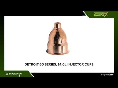 Detroit 60 Series, 14.0L Injector Cups