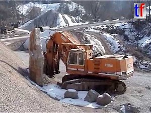 Liebherr R962 Front Shovel / Hochlöffel, Germany, 2005.