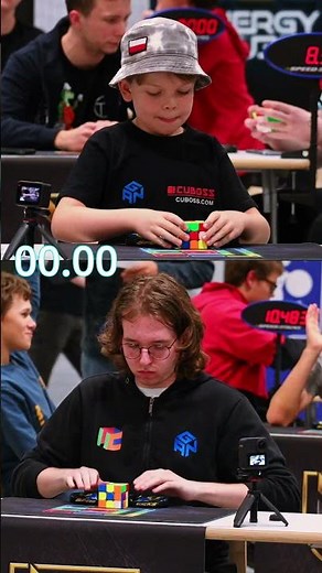 Tymon vs Teodor 3x3 Final (Białołęka 2025) #speedsolving #gangurus #cubing #rubikscube