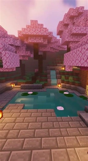 This Minecraft Zen Garden Will Instantly Relax Your Mind 🌸 | 15s 4K Relaxing Loop