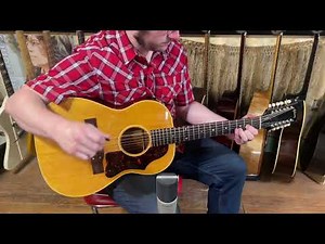 1964 Gibson B-25-12 00-size 12-string guitar