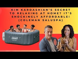 Coleman SaluSpa AirJet 6 Person Inflatable Square Hot Tub