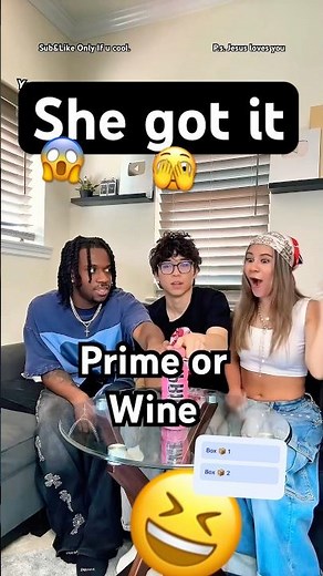 Guess How Many Fingers Are on the Prime Cap 🤔🍷 Wrong? You Drink. Prime challenge. Funny Meme Trend