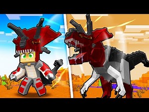 NASCI como um GAROTO ULTIMASSAURO no Minecraft