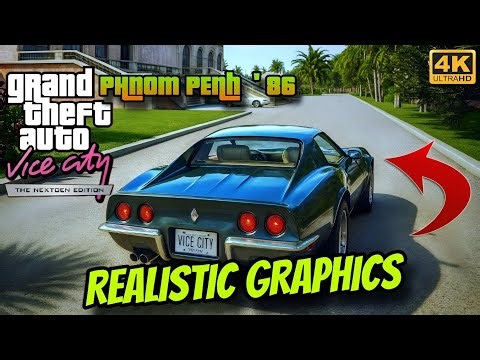 GTA Vice City High Graphic Phnom Penh ’86 | Ultra 4K Gameplay | No Commentary