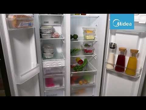 Midea Product Showcase - Side by Side Fridge Freezer