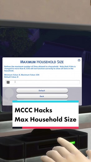 How to Add More Than 8 Sims in The Sims 4 Using MCCC