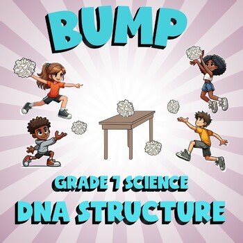 DNA Structure BUMP Science Game - No Prep Grade 7 Review
