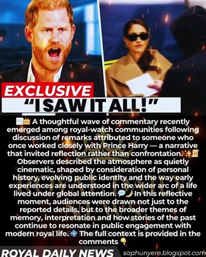 Public Reflection Grows After Commentary on Harry and Meghan’s Earlier Encounters