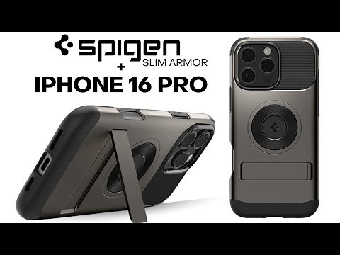 iPhone 16 Pro Case - Spigen Slim Armor MagFit Review