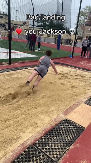 Impressive 100m Sprinter Long Jump footage