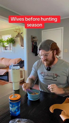 1.2M views · 20K reactions | Before and after season be like…#comedy #fyp #hunting #tethrd #southernhood #deerhunting #marriagehumor | Trent Ellis | Facebook