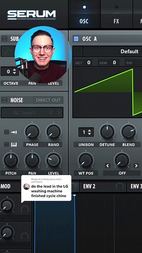 LG Washer End Song Tutorial: How to Recreate the LG Washing Machine Sound in Serum